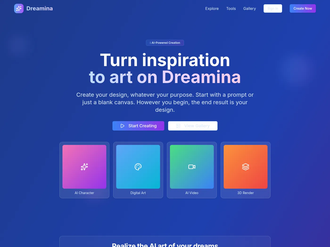 Dreamina AI Video Generator Clone