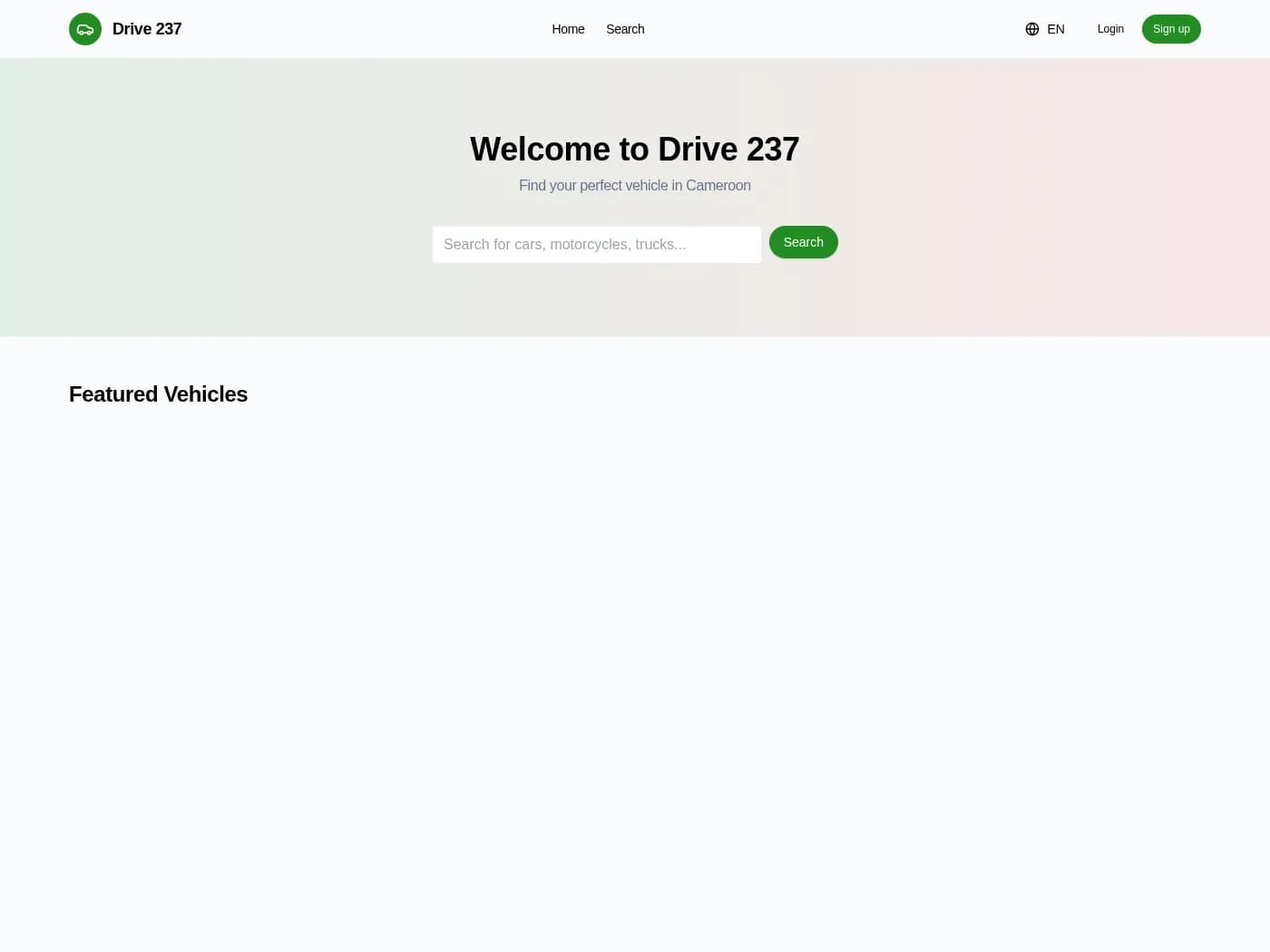 Drive 237 - Cameroon Vehicle Marketplace