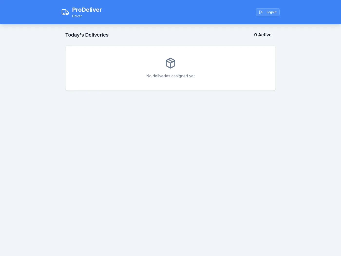 Proof of Delivery Driver App with Real-Time Electronic Invoices
