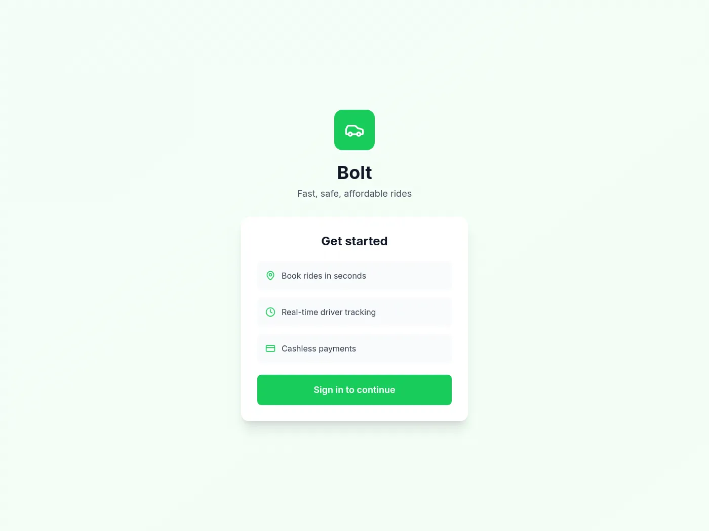 Driving Companion App