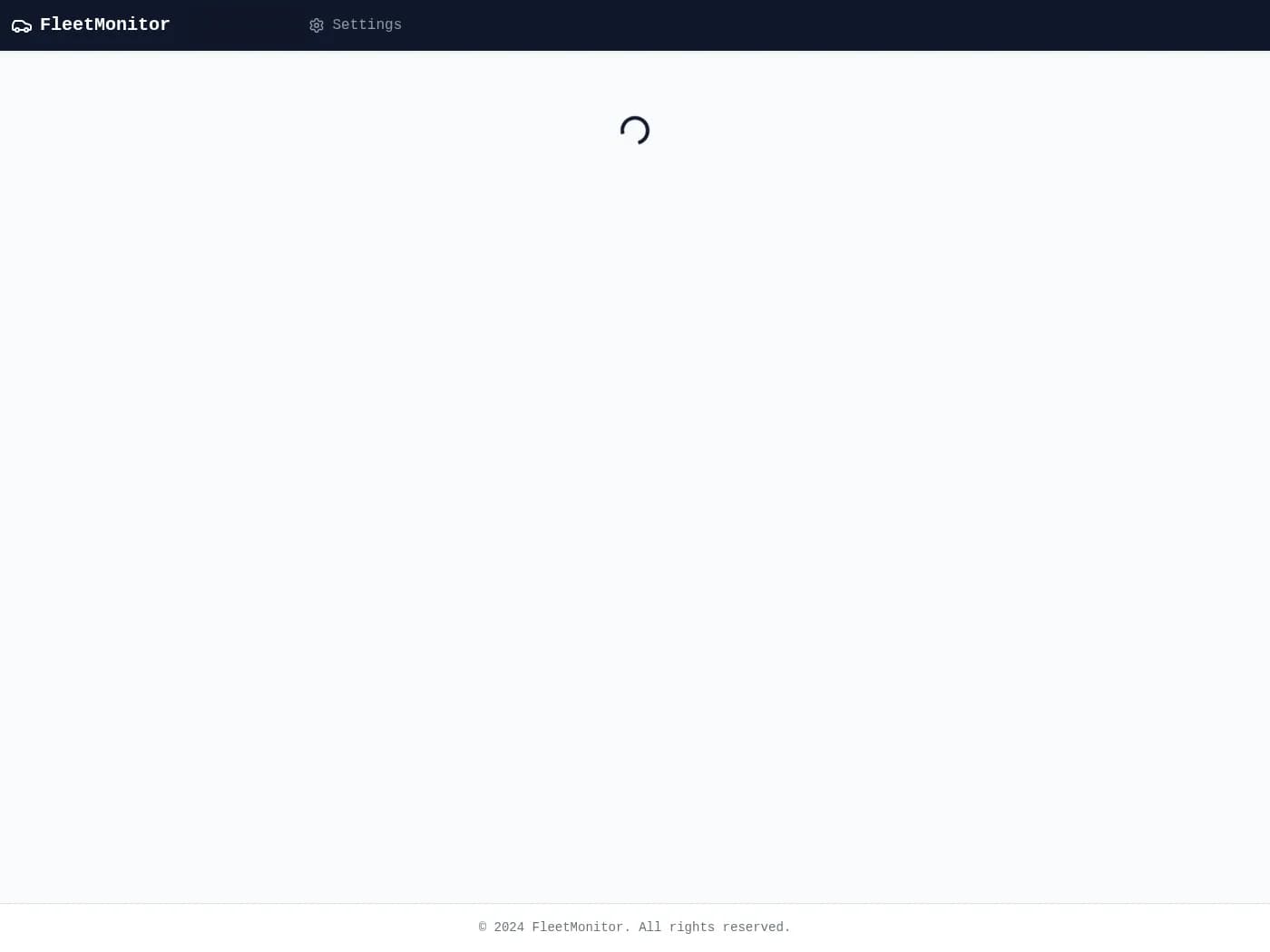 Drive Style Monitoring Dashboard
