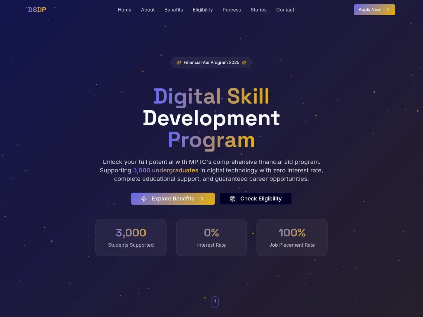 Digital Skill Development Program (DSDP) Website