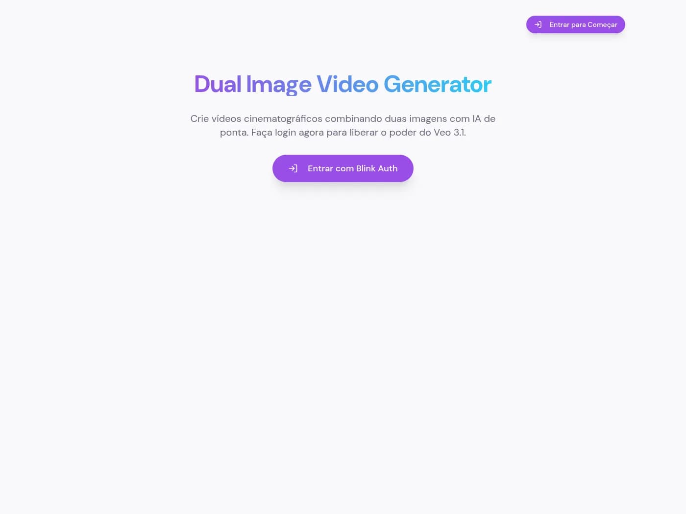 Dual Image Video Generator