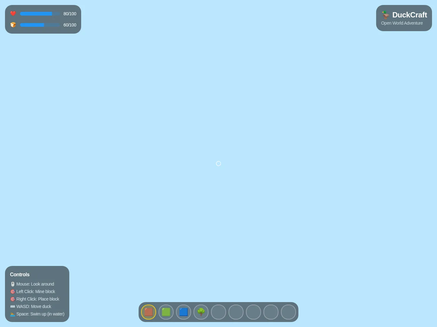 DuckCraft: Open World Sandbox Adventure