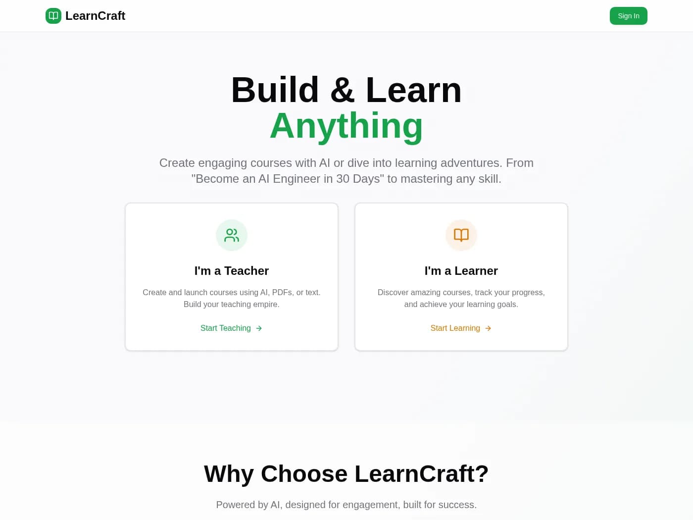 Duolingo-Inspired Course Builder Platform