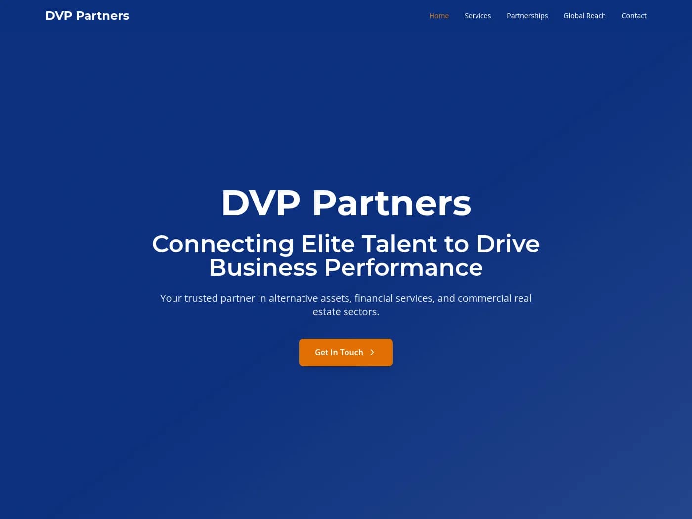 DVP Partners Professional Website