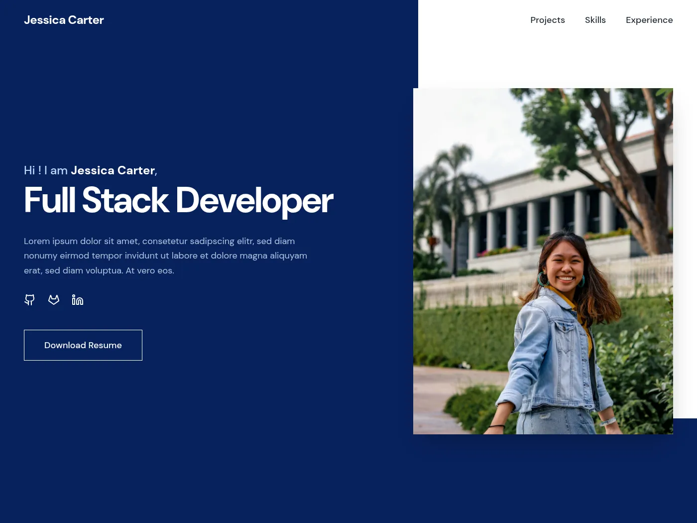 Dynamic Portfolio Showcase