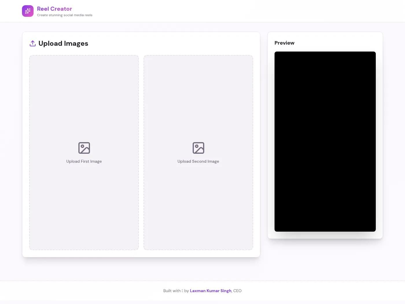 Dynamic Social Media Reel Creator for Engaging Visual Stories