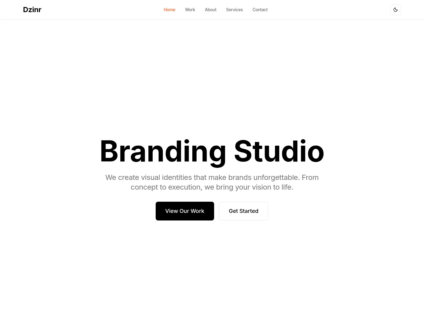 Dzinr.in Replica Web App