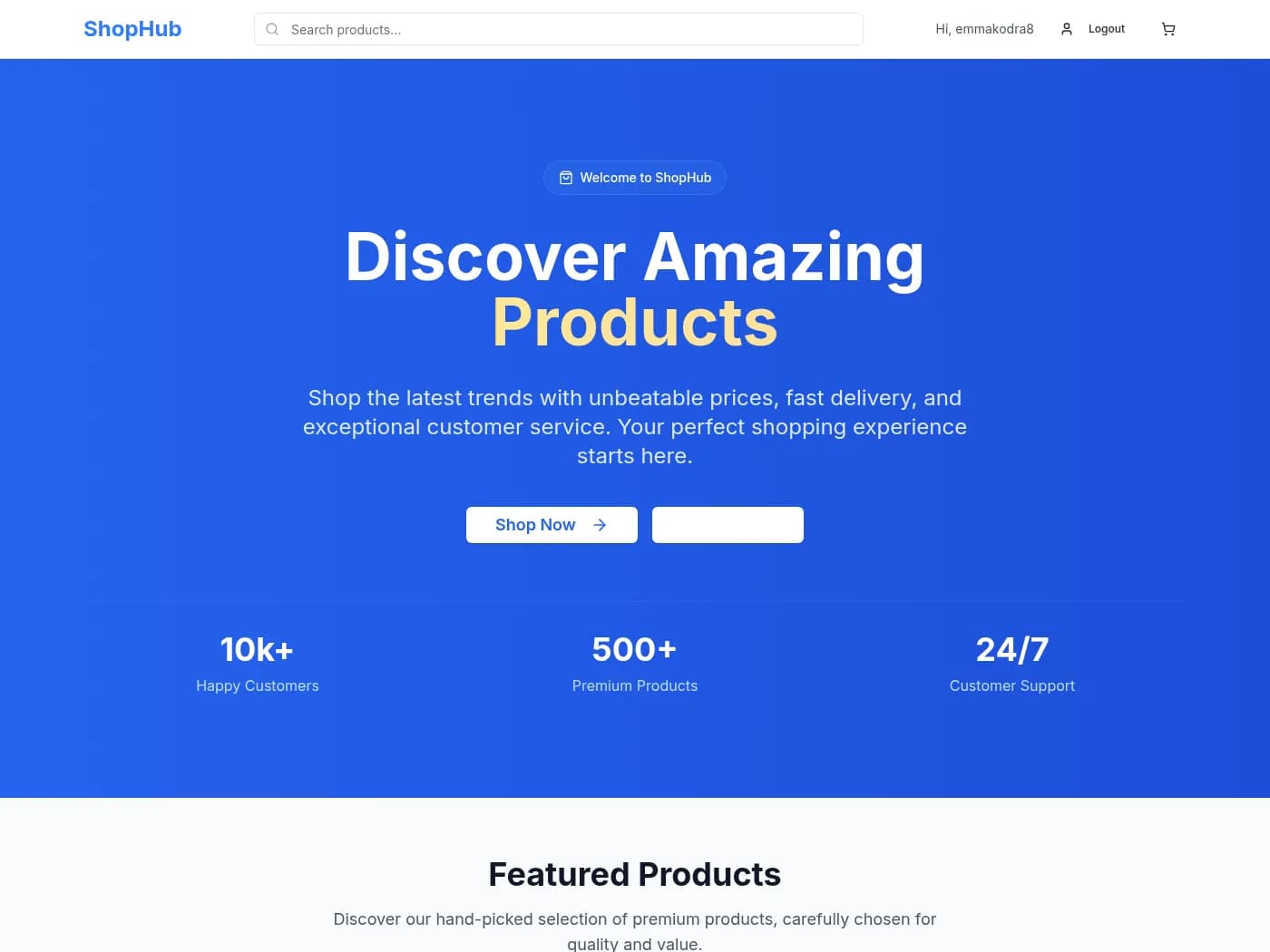 E-Commerce Web Platform
