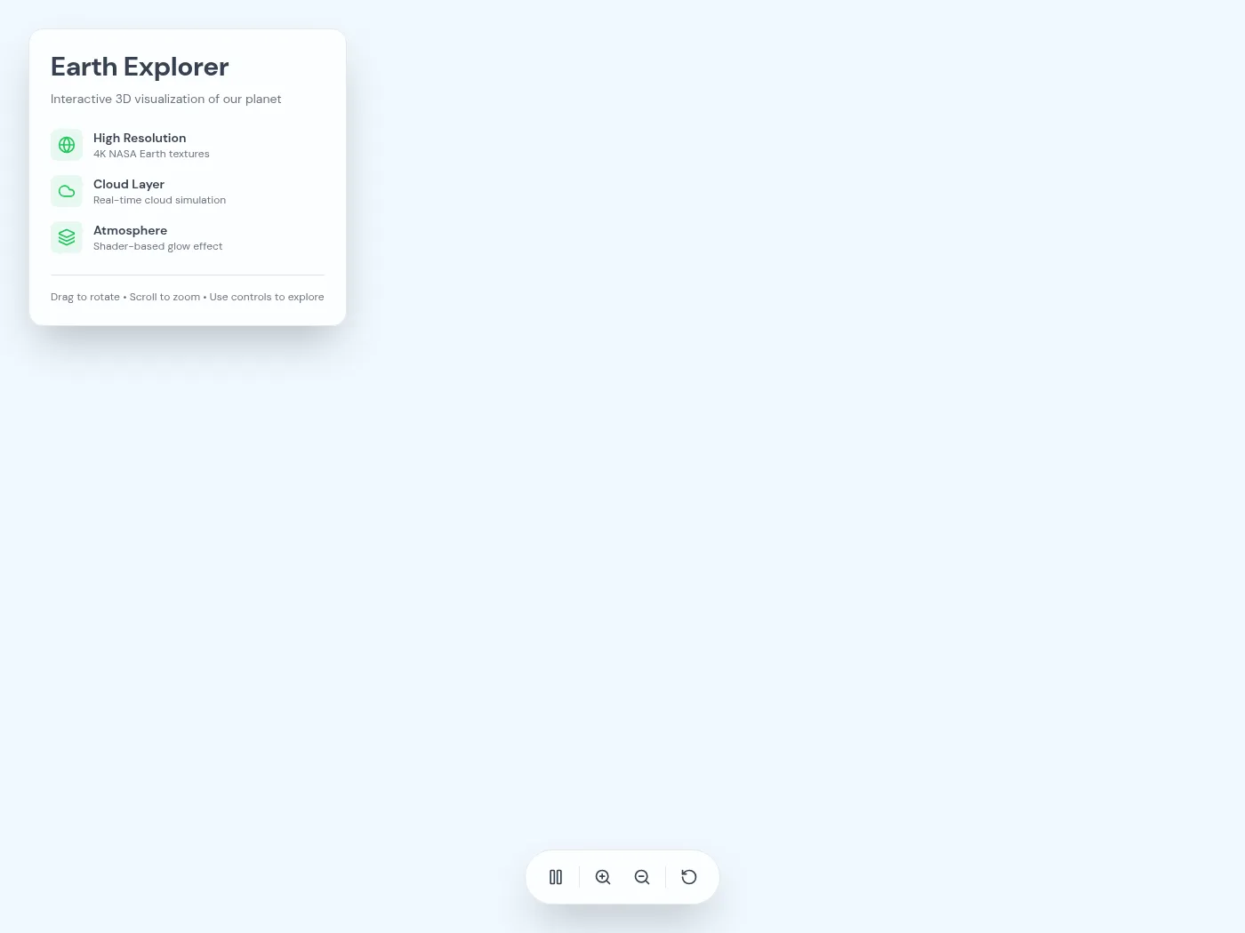 Earth Visualization Explorer