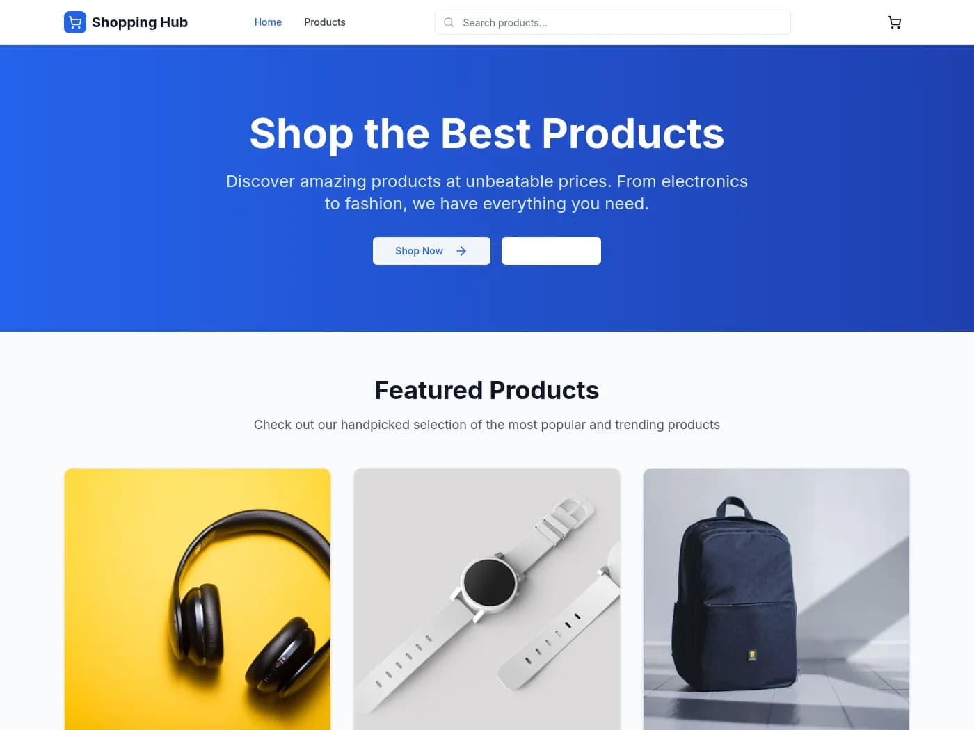 Easy Online Shopping Platform for Public Users