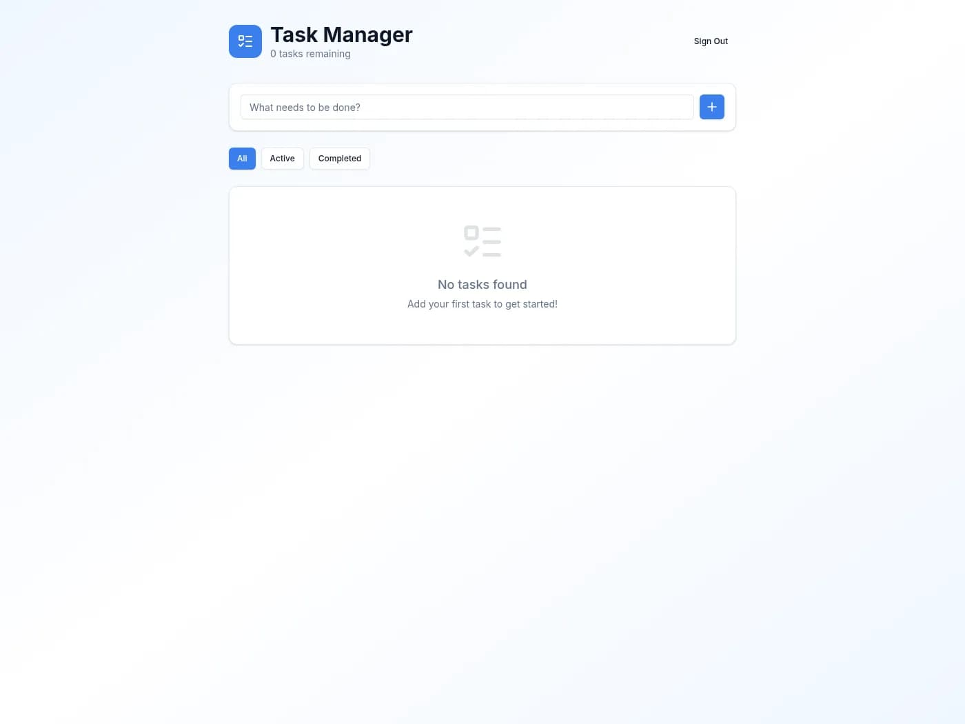 Easy Task Manager