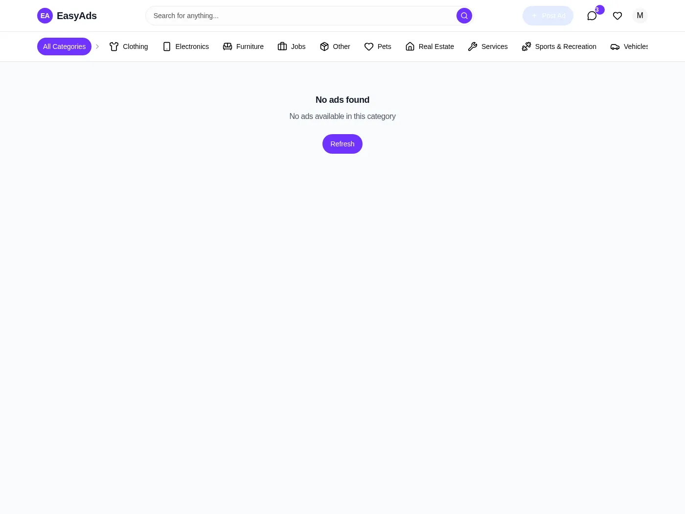 EasyAds Clone Platform