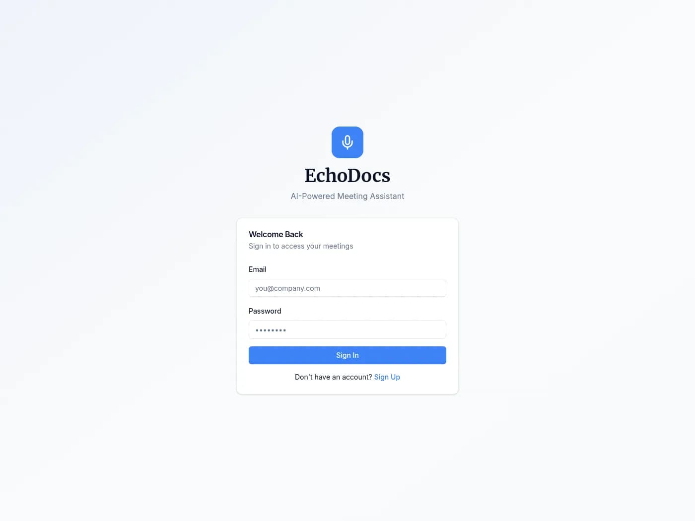 EchoDocs: AI-Powered Meeting Assistant & Document Generator for Teams