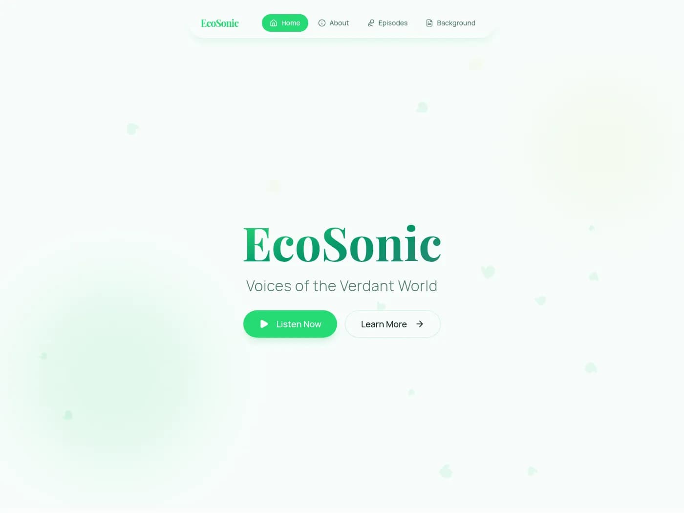EcoSonic Interview Hub
