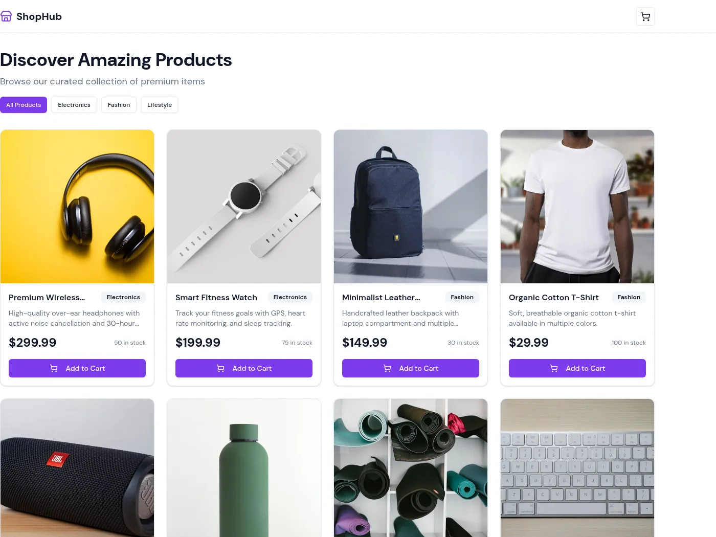 Ecom Web Application