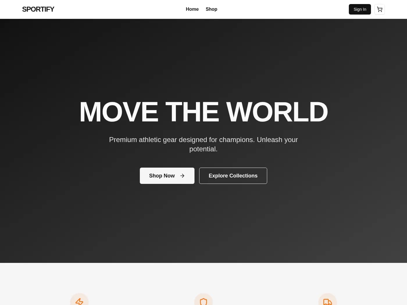 Simple E-commerce Admin Panel Demo