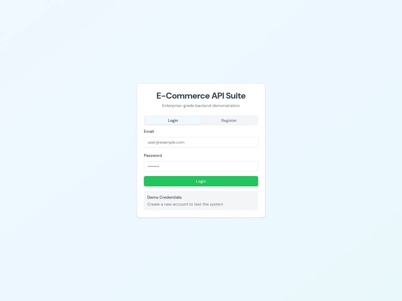 Enterprise E-commerce Backend API Suite