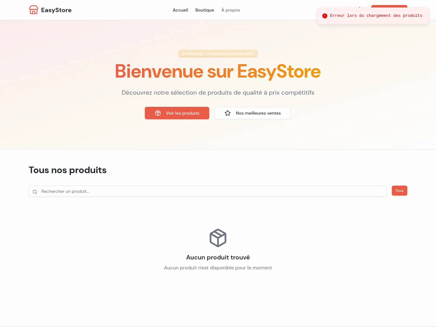 EasyStore Online Shop