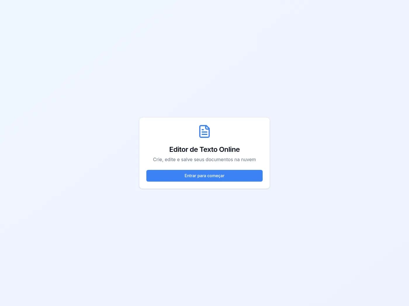 Editor de Texto Completo Online