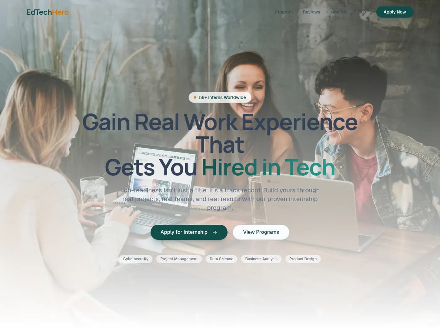 EdTech Internship Hero