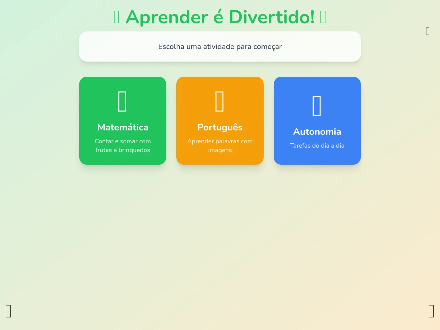 Aplicativo Educacional Visual para Crianças com Dificuldades de Fala