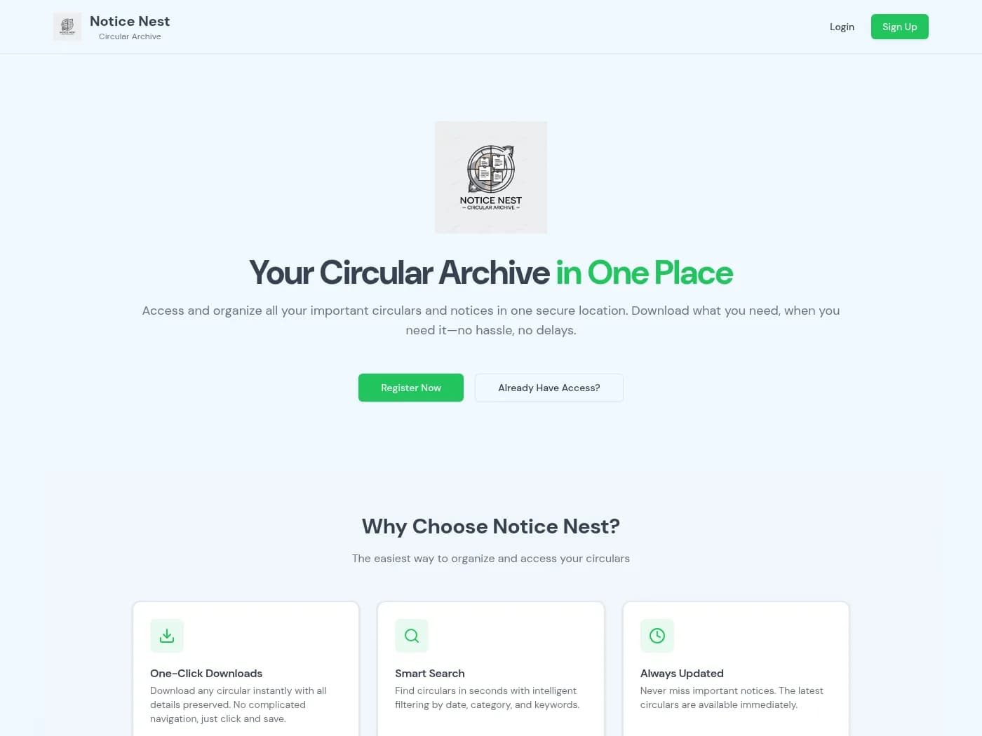EduCircular Portal v40
