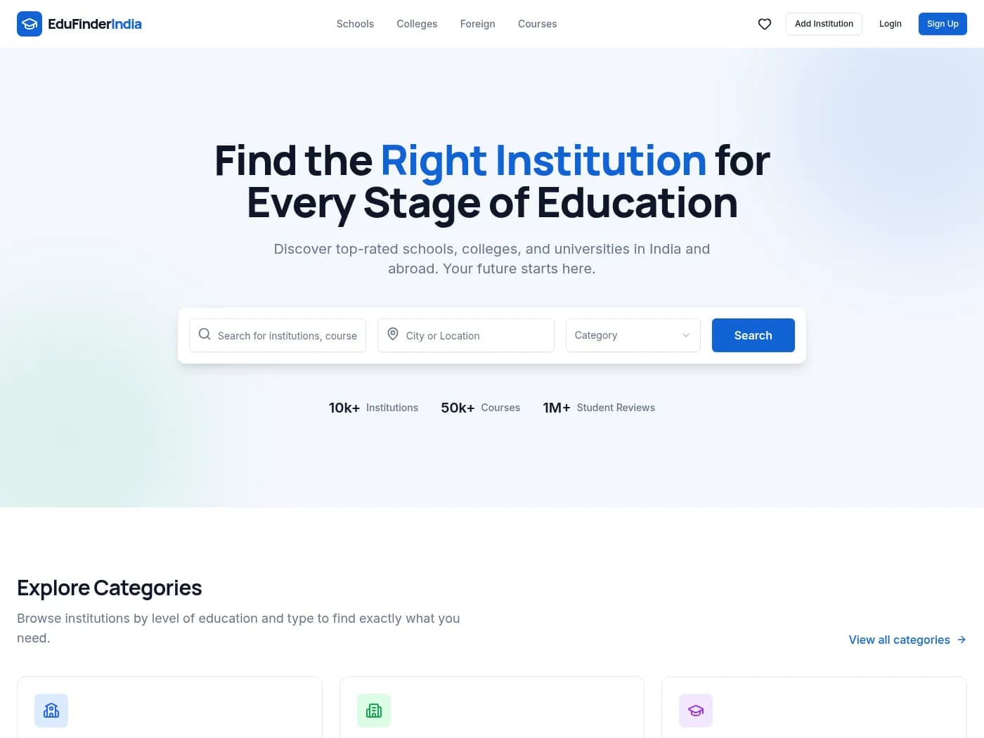 EduFinder India-v1.4