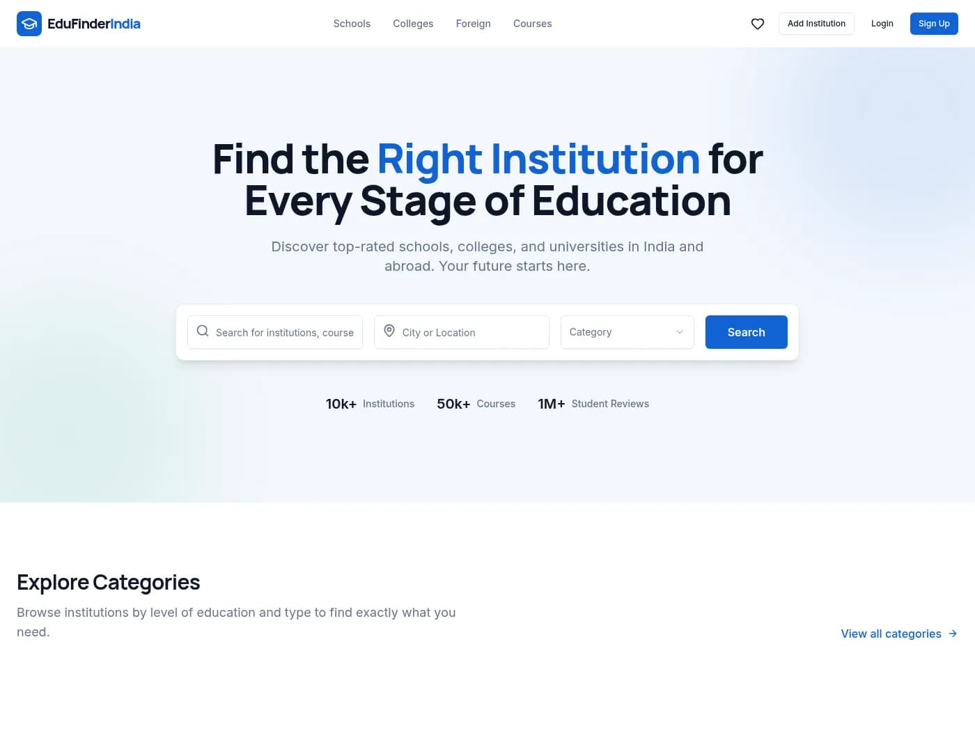 EduFinder India-v1.3