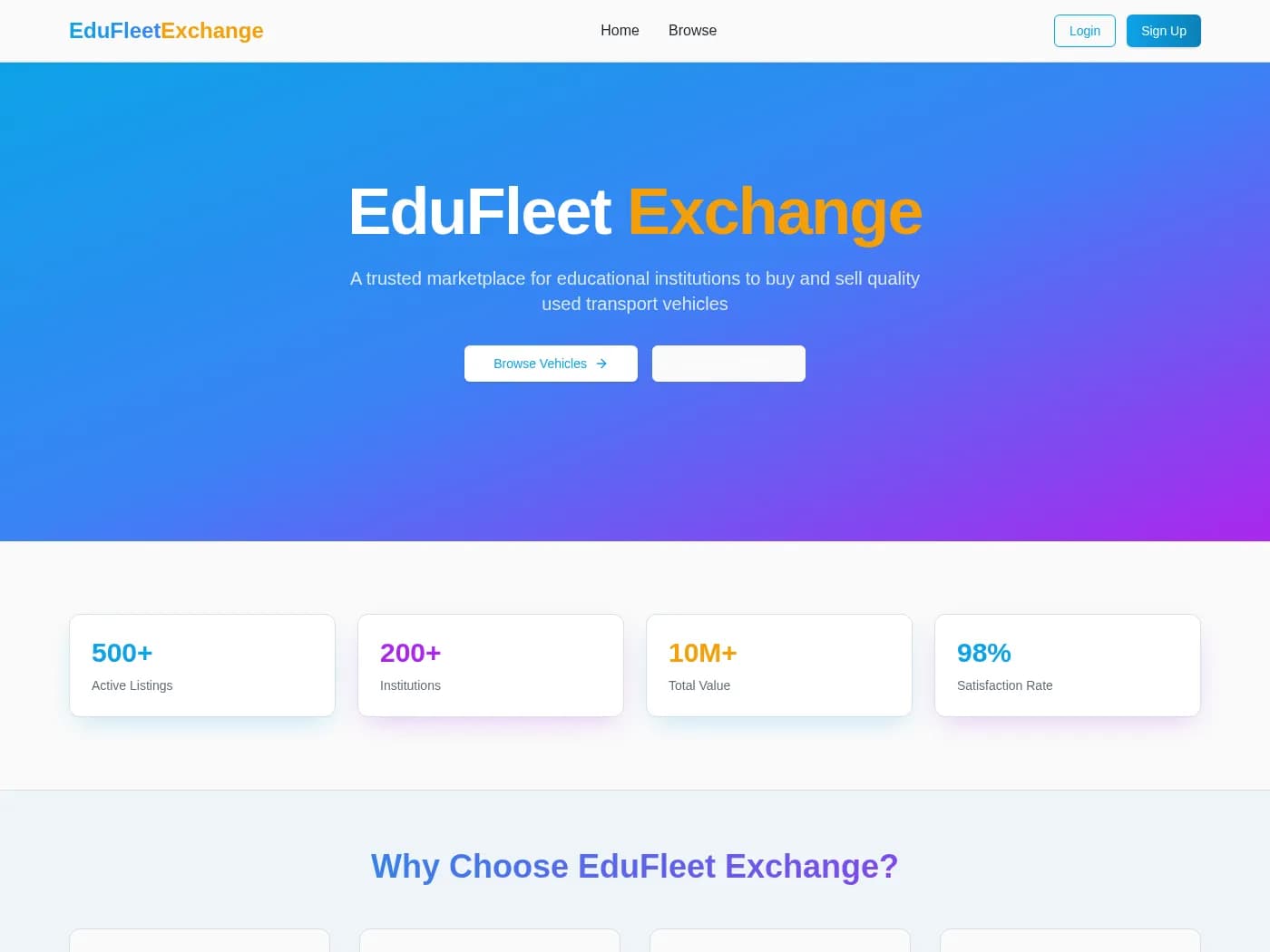 EduFleet Exchange -v1.1