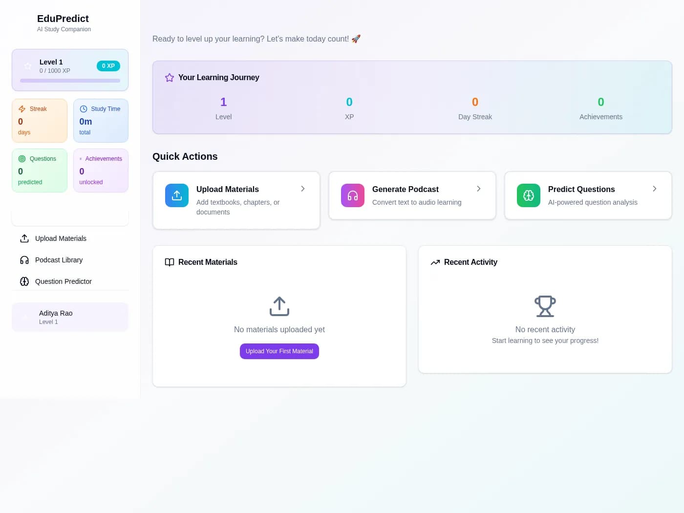 EduPredict: Smart Assessment Question Predictor for Students