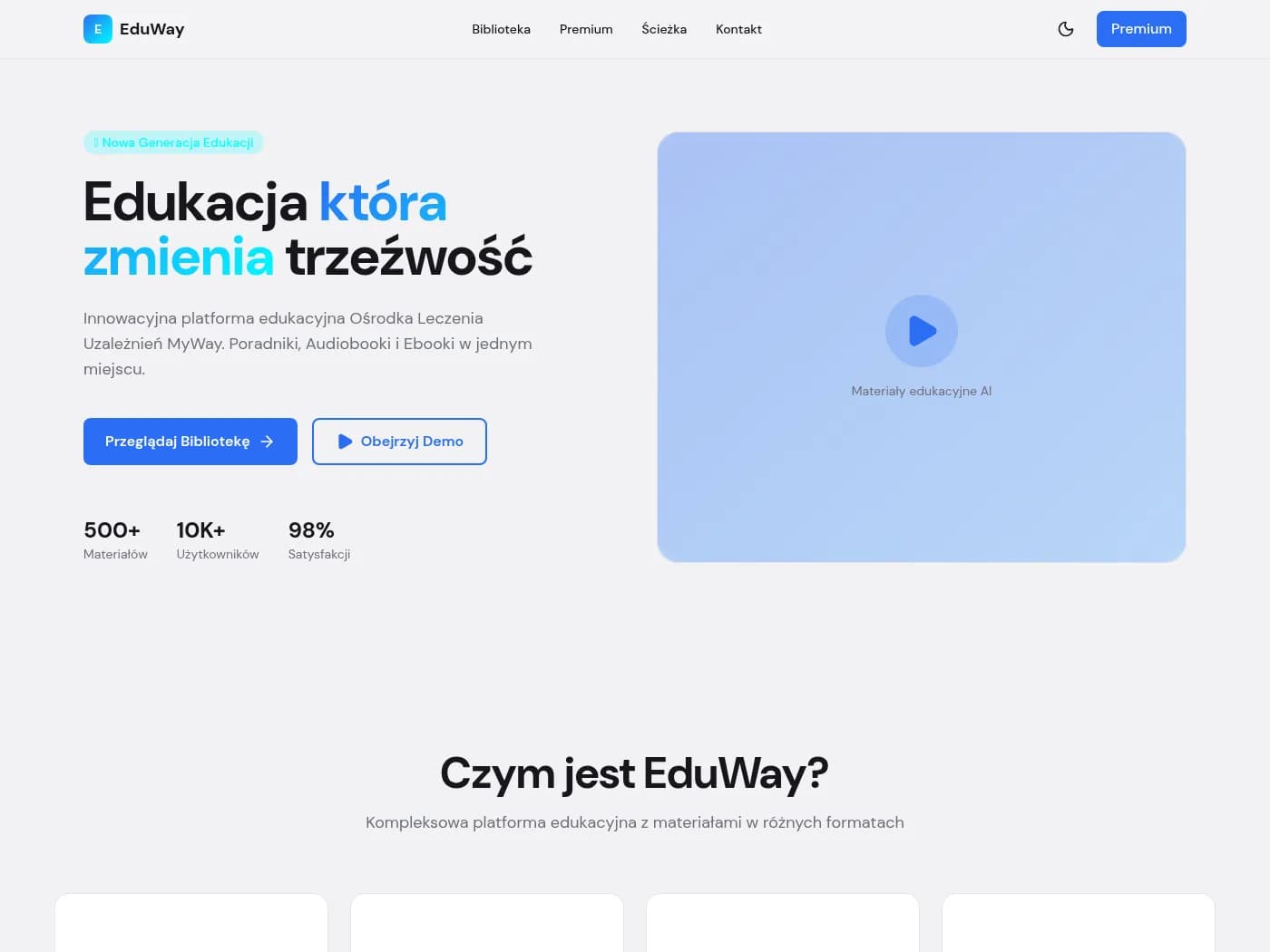 Eduway: Elevated Premium AI Website Redesign