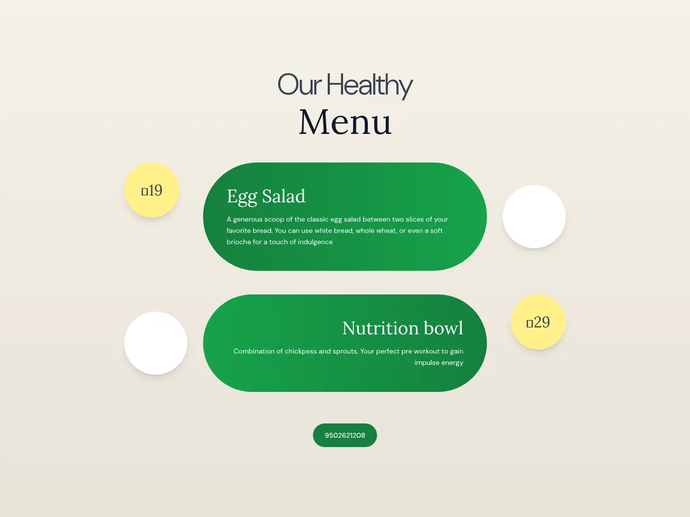 Egg Salad Price Updater