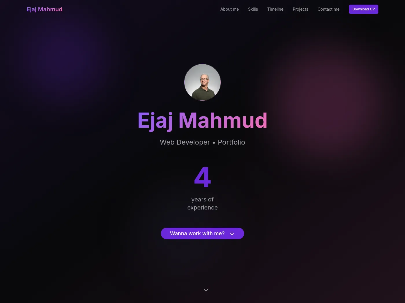 Ejaj Mahmud Portfolio Clone