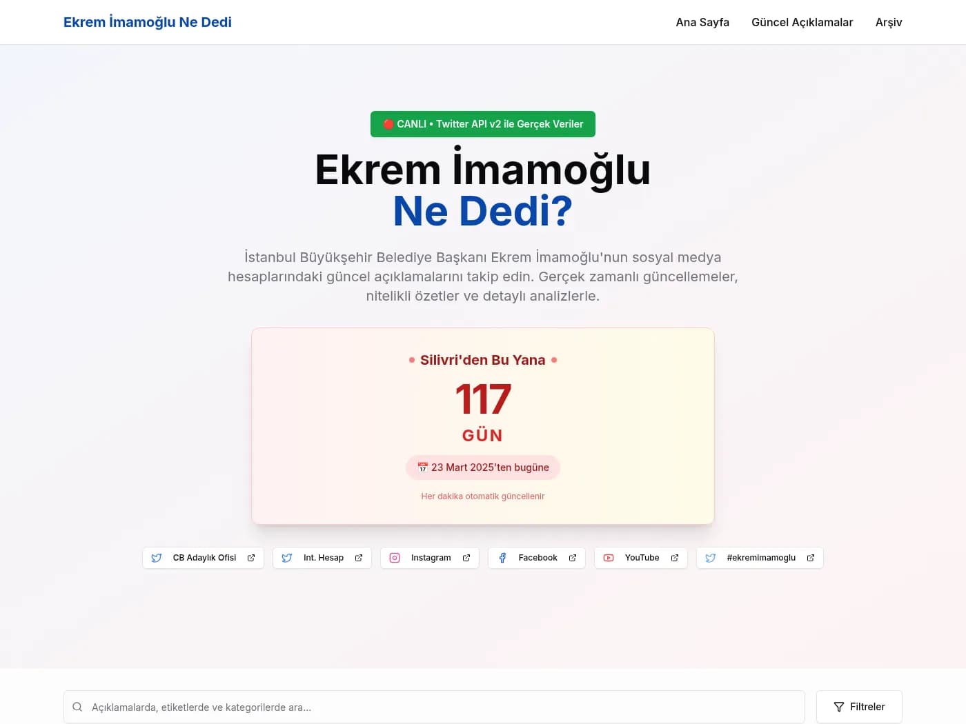 Ekrem İmamoğlu Ne Dedi - Sosyal Medya Takip Sitesi