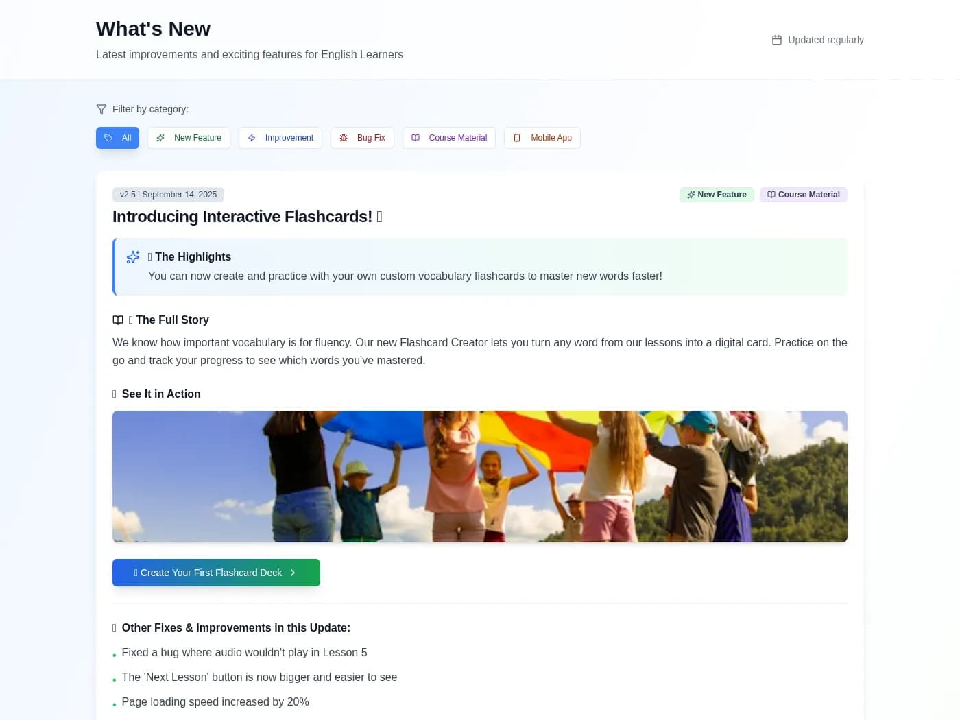 EL Platform Updates – Engage Your Learners With Dynamic Patch Notes