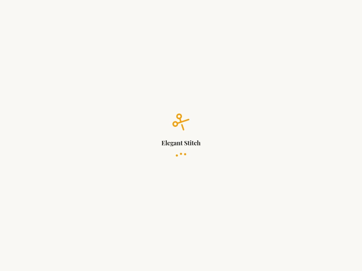 Elegant Stitch Luxury Tailor Portfolio Website