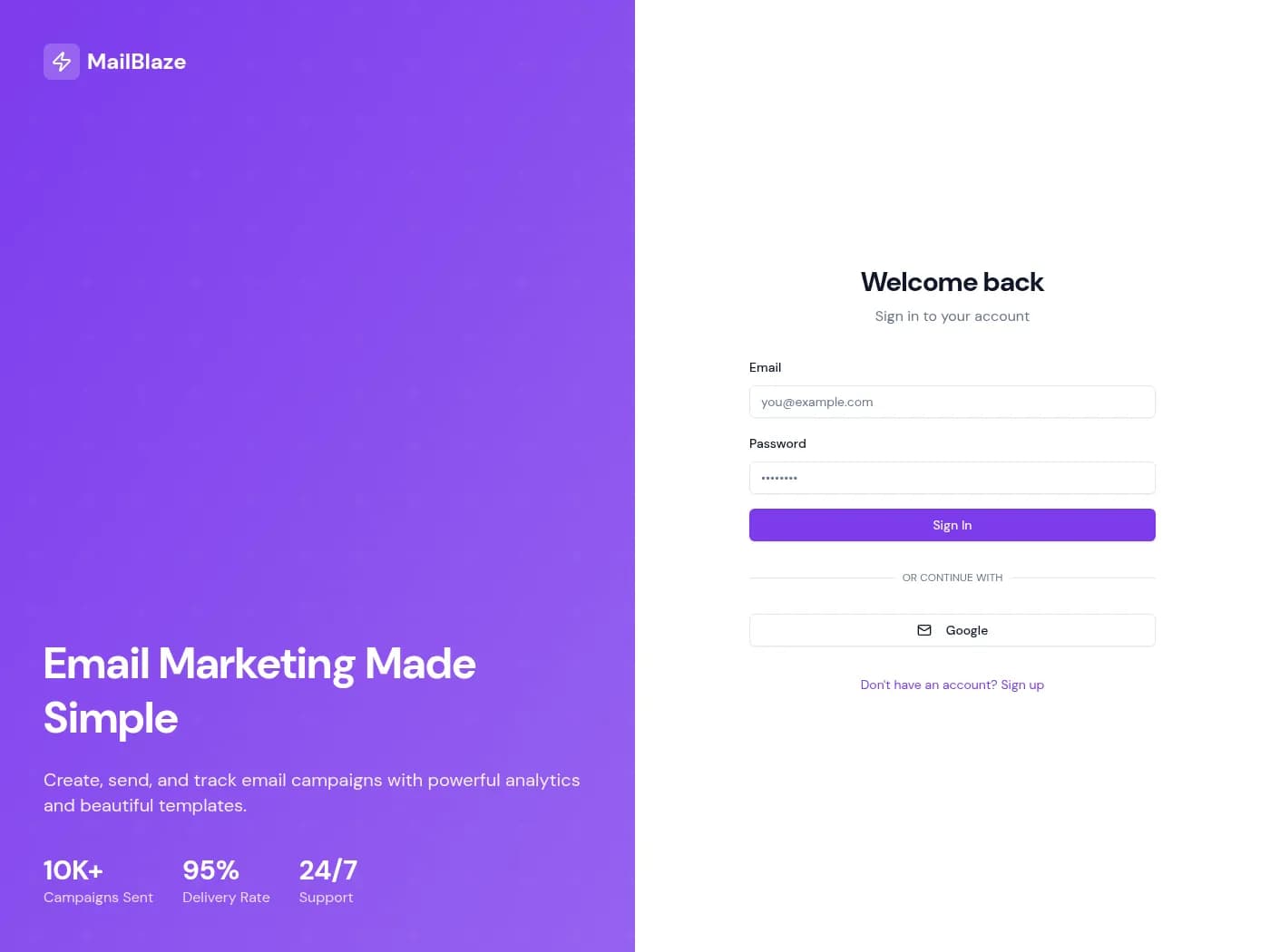 MailBlaze - Powerful Email Marketing Platform