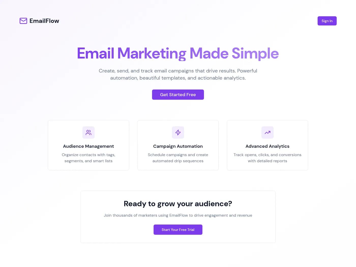 Email Marketing Automation Suite