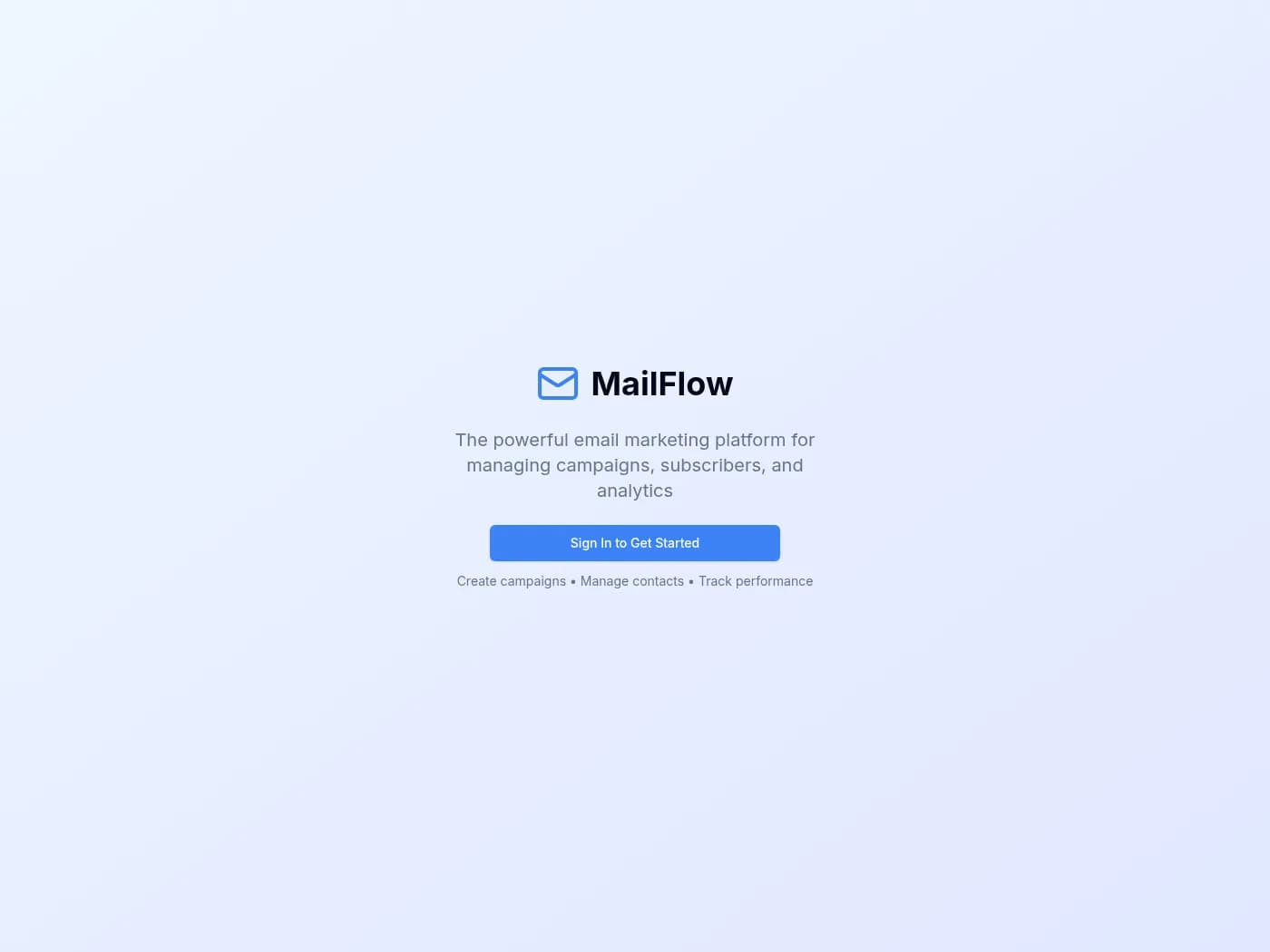 Email Marketing Platform
