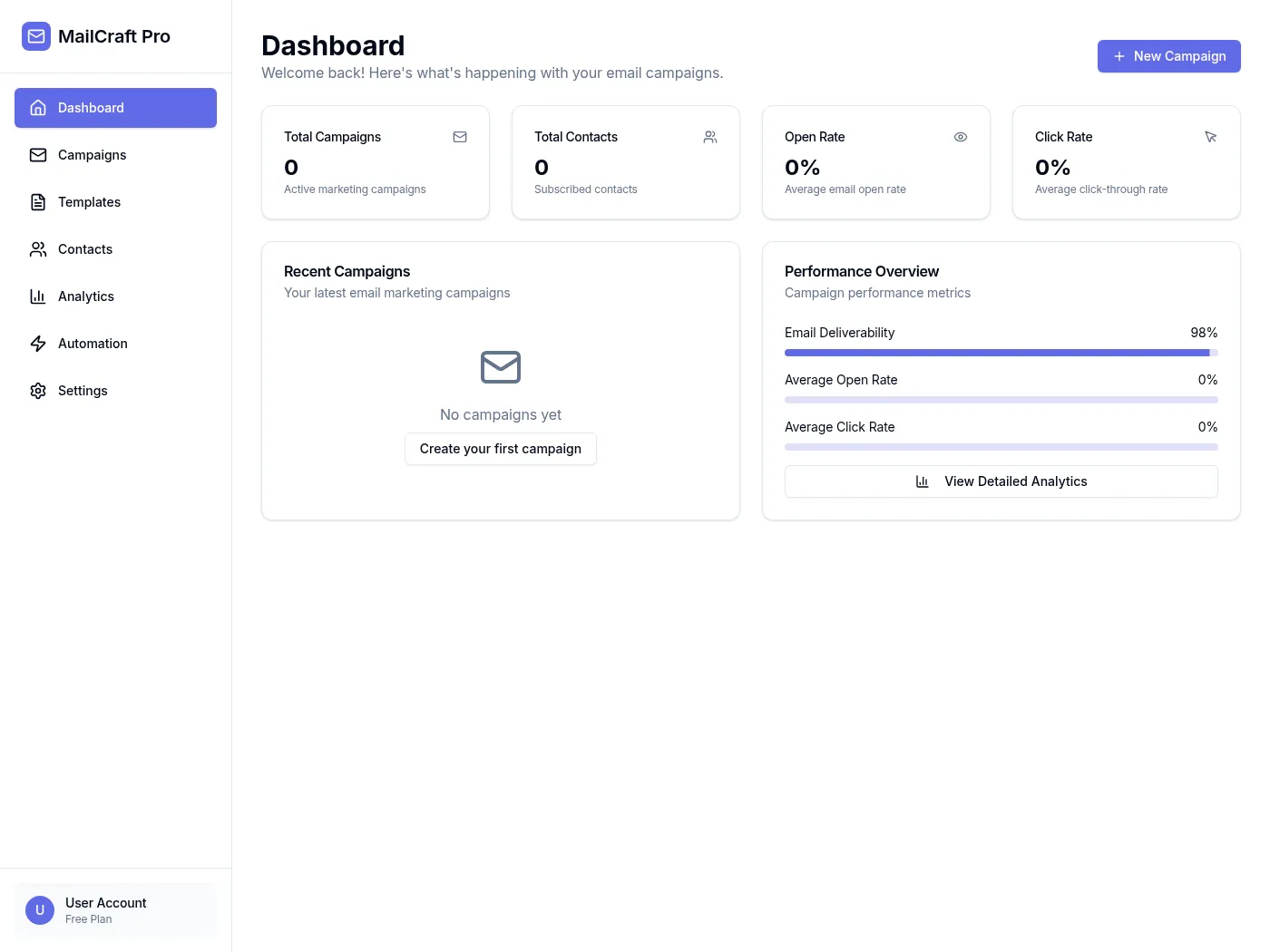 Email Marketing Platform