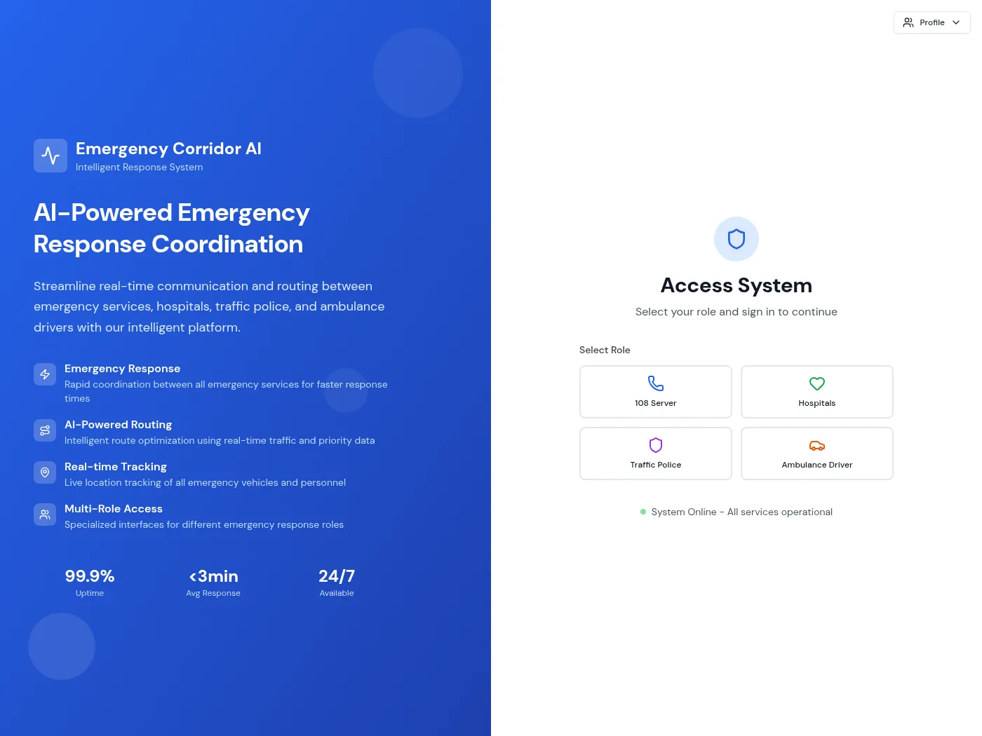 Emergency Corridor AI: Intelligent Emergency Response Coordination Platform
