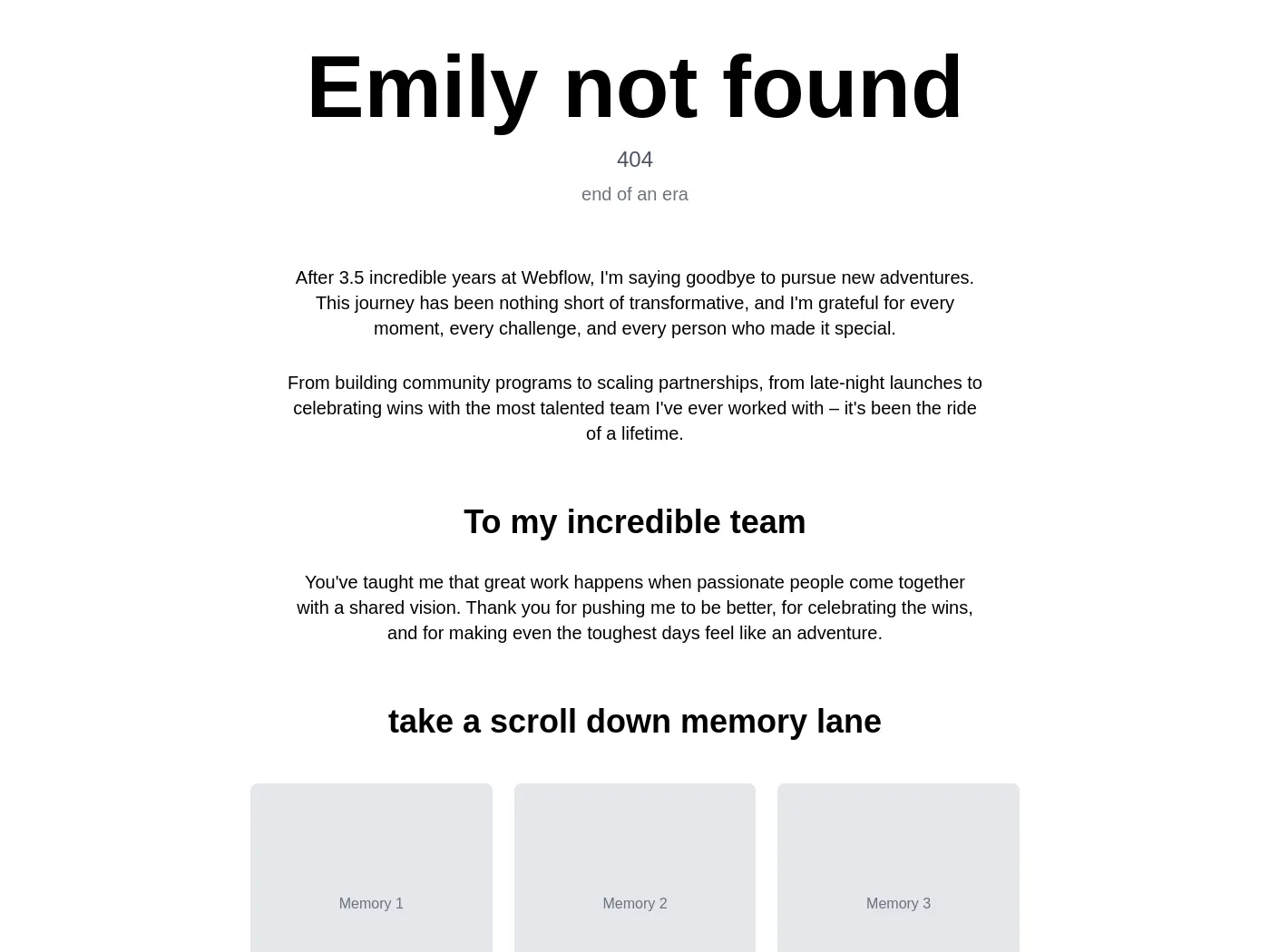 Emily Lonetto Portfolio Website Clone