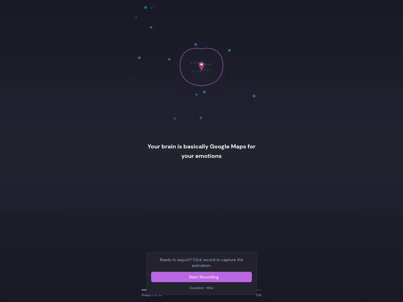 Emotion-GPS Animation for Social Media Mindset Content