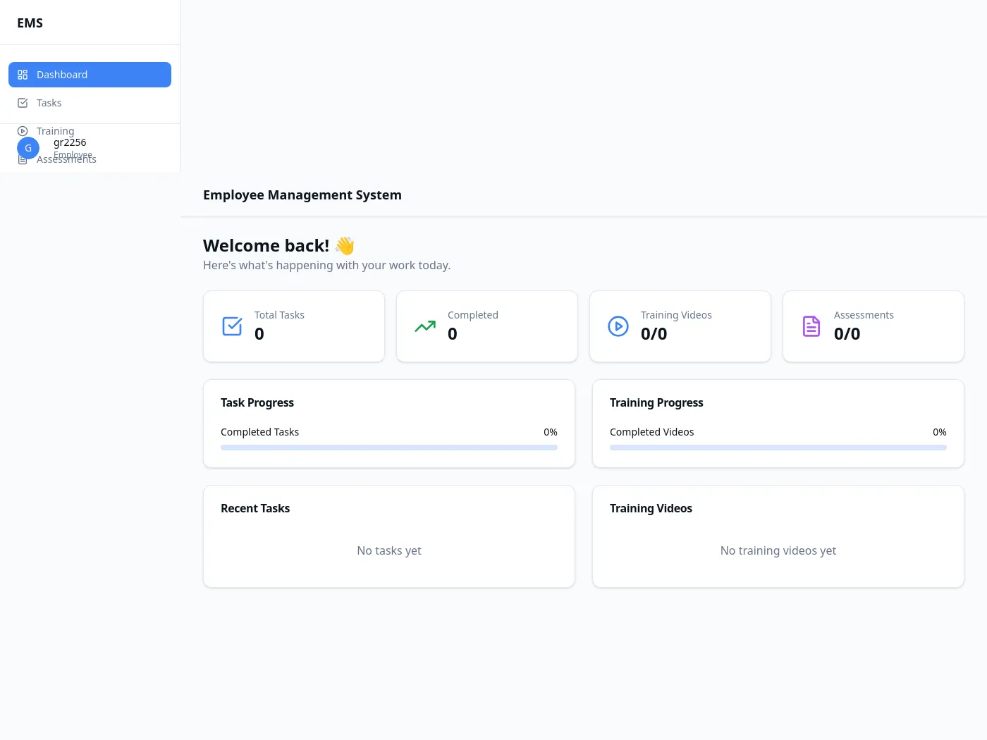 Internal Employee Management System