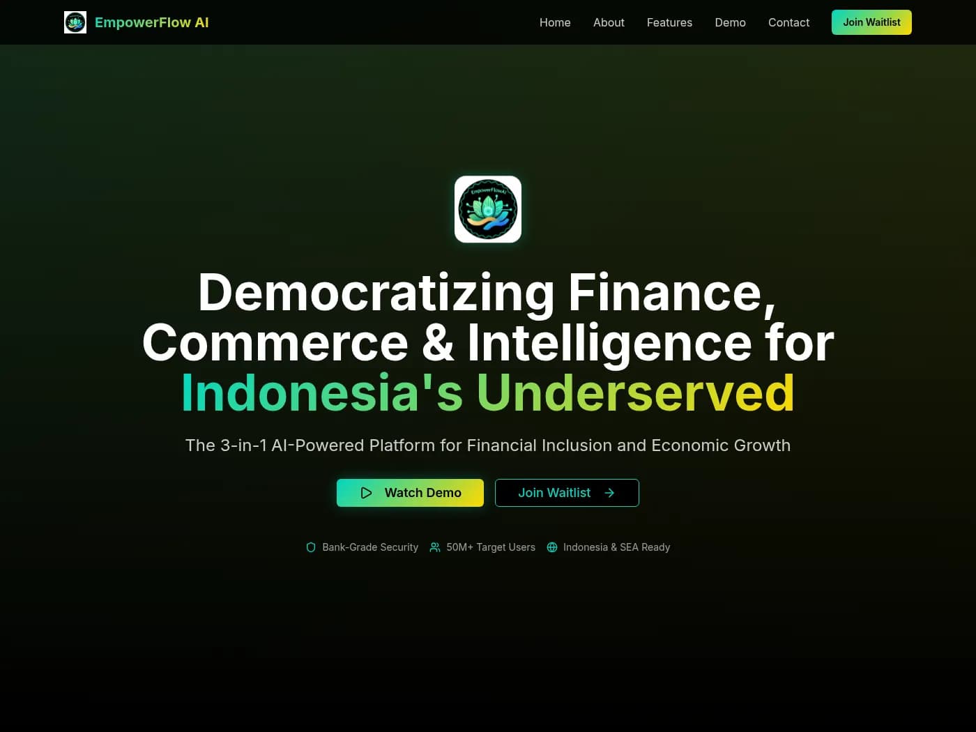 EmpowerFlow AI: Secure, Inclusive Digital Platform for Indonesian MSMEs