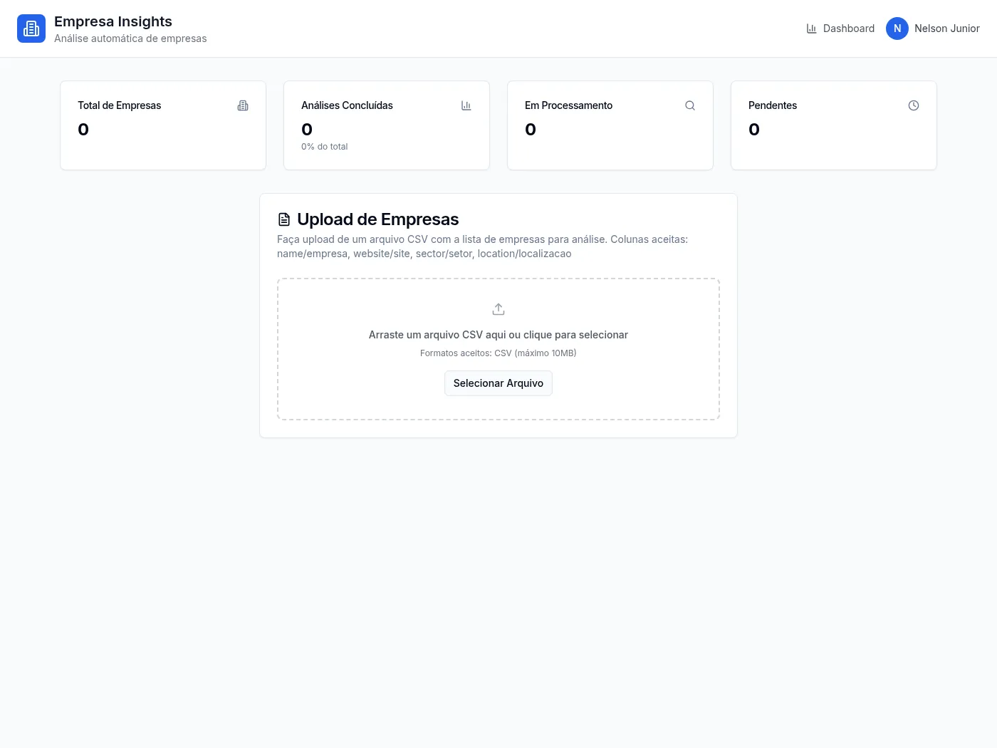 Empresa Insights: Infográficos Automáticos a partir de Dados Online