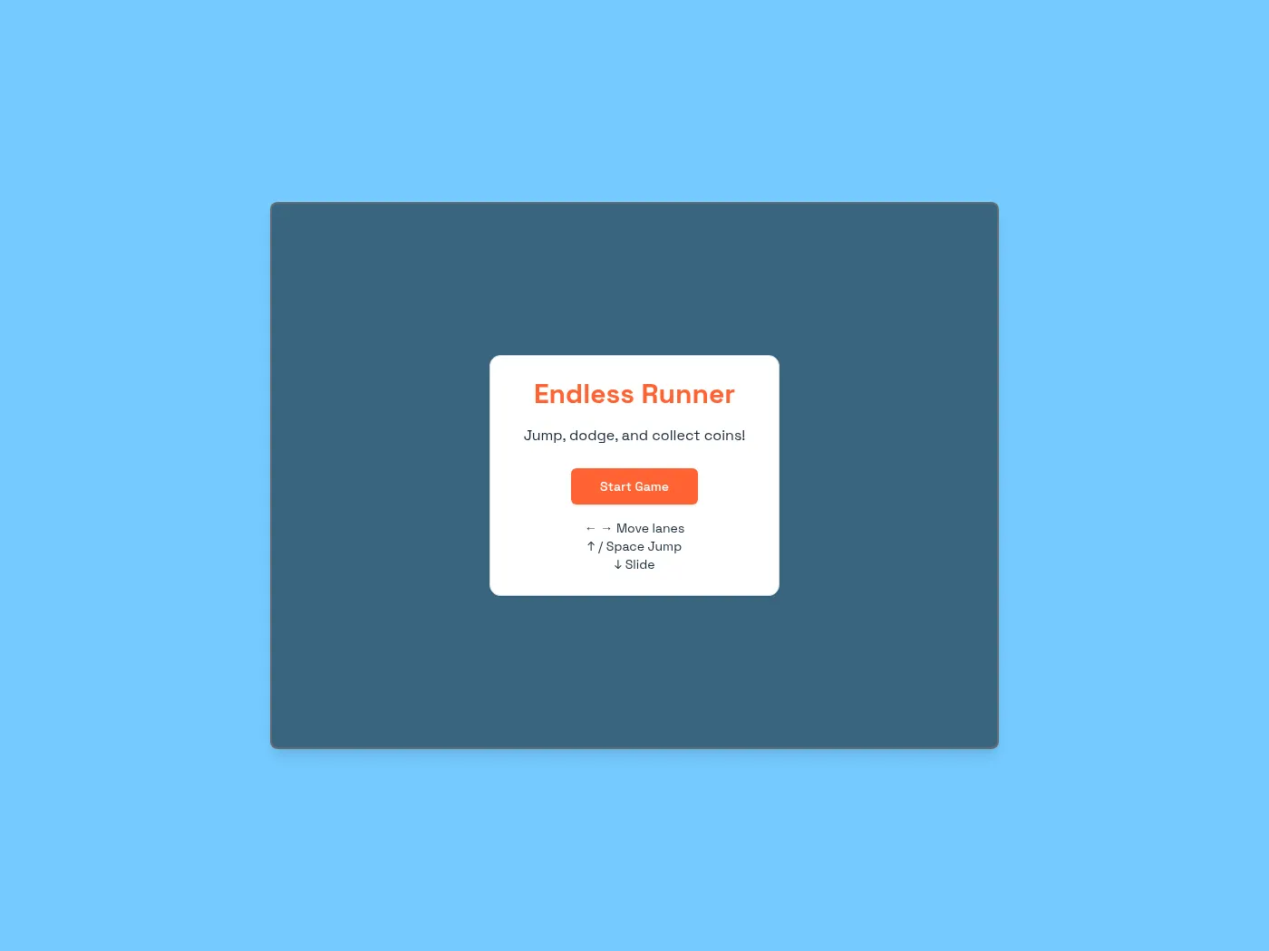 Endless Runner Game