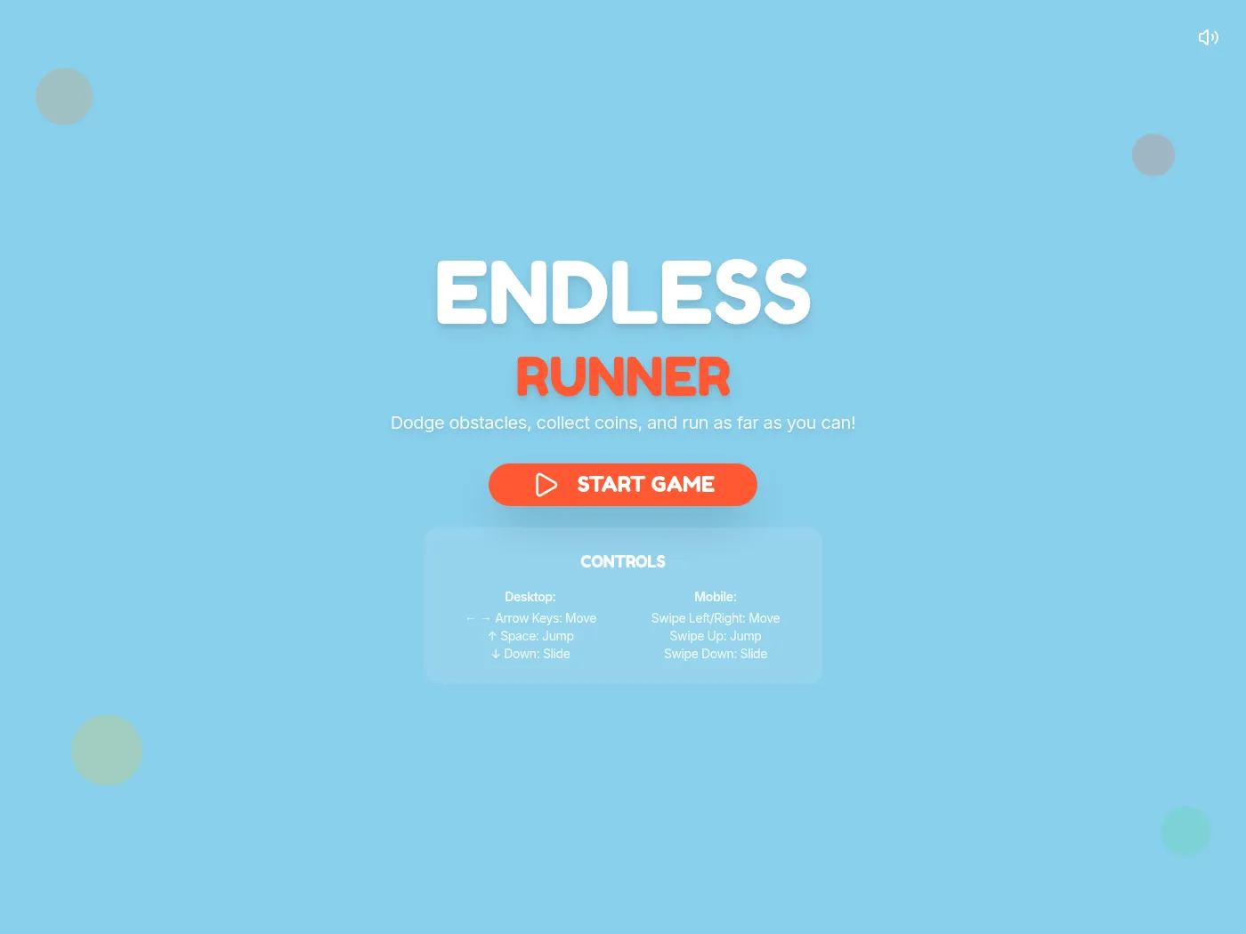 Endless Runner: Subway Surfers Clone